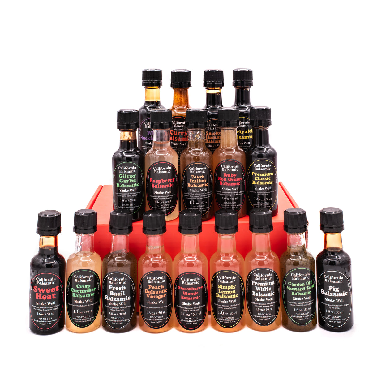 Mini Bottle Sampler (Oil-Free) – California Balsamic
