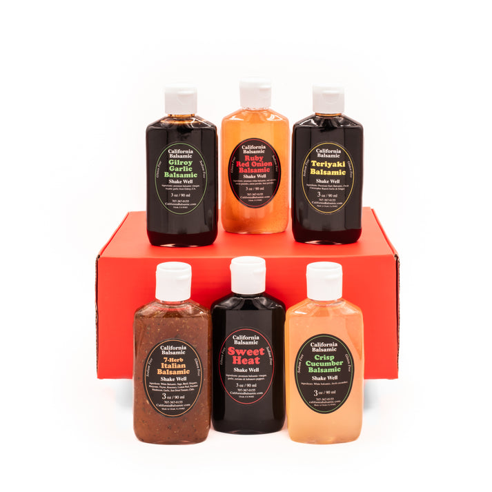 Travel Bottle 6-Pack Gift Set – California Balsamic